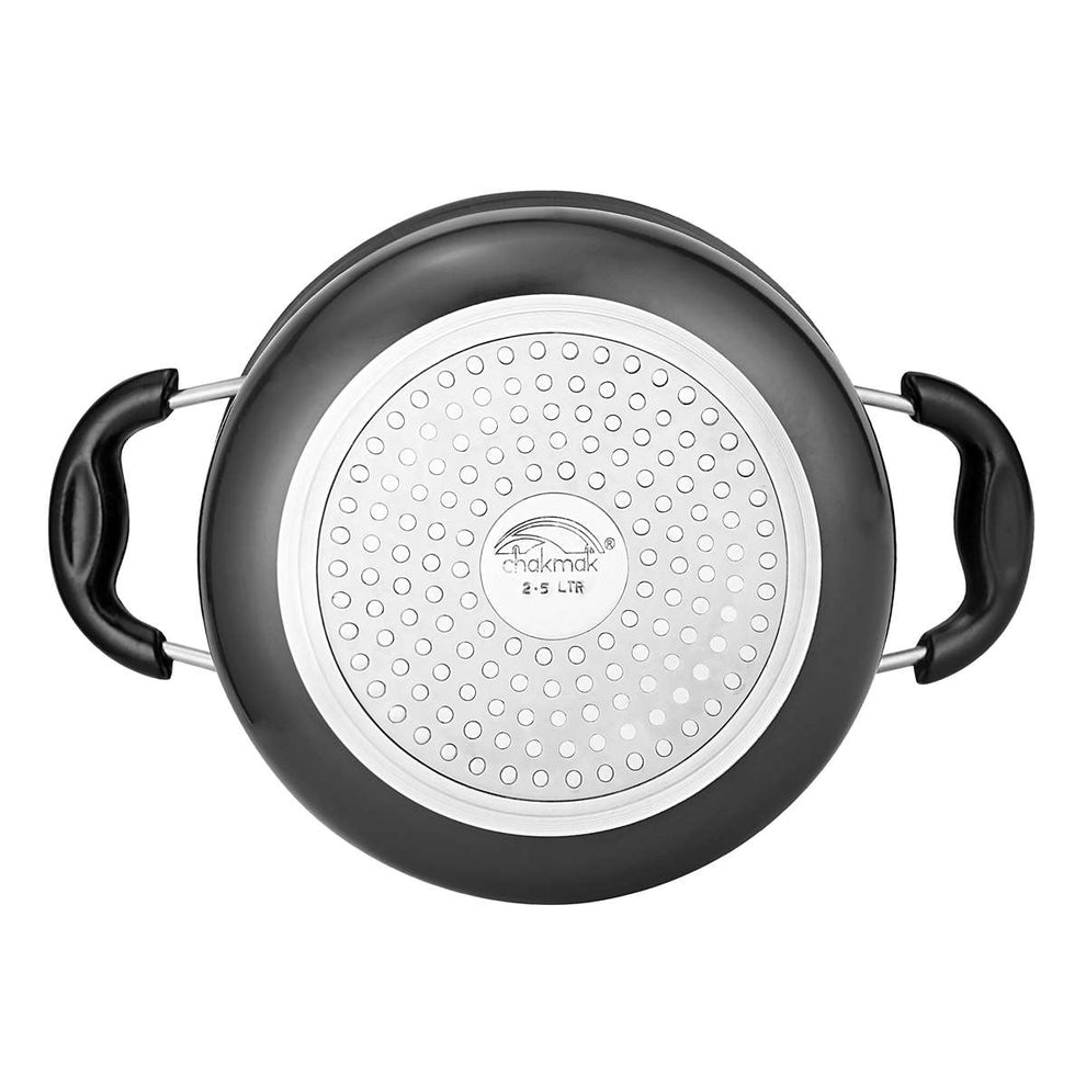 HARD ANODIZED BIRYANI POT WITH LID – Chakmak